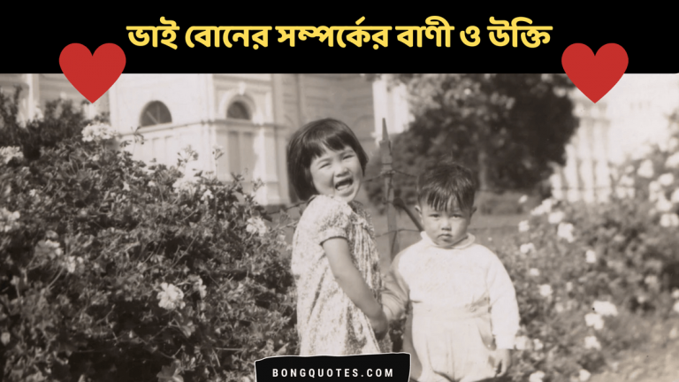 ভাই বোনের সম্পর্কের উক্তি, Bangla Quotes for Brothers and Sisters